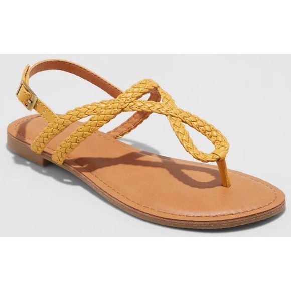 Universal Thread | Shoes | Universal Thread Anabel Braided Thong Woven ...